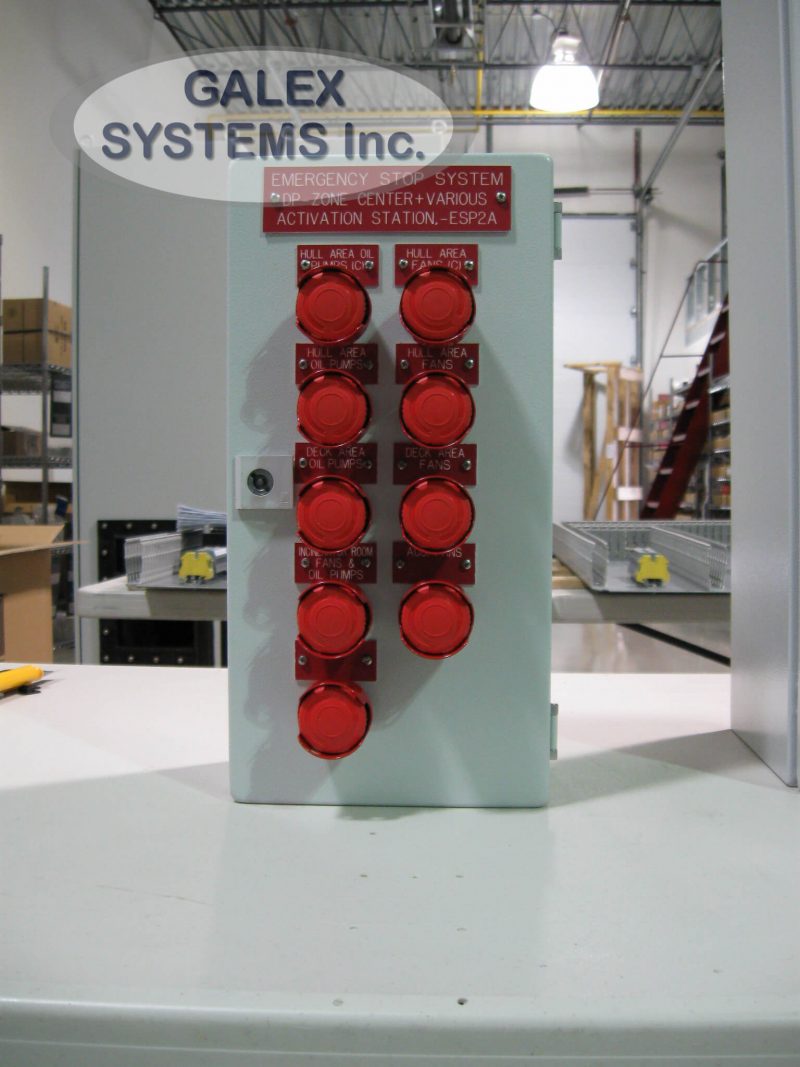 43 – Emergency Stop System | Galex Systems Inc.